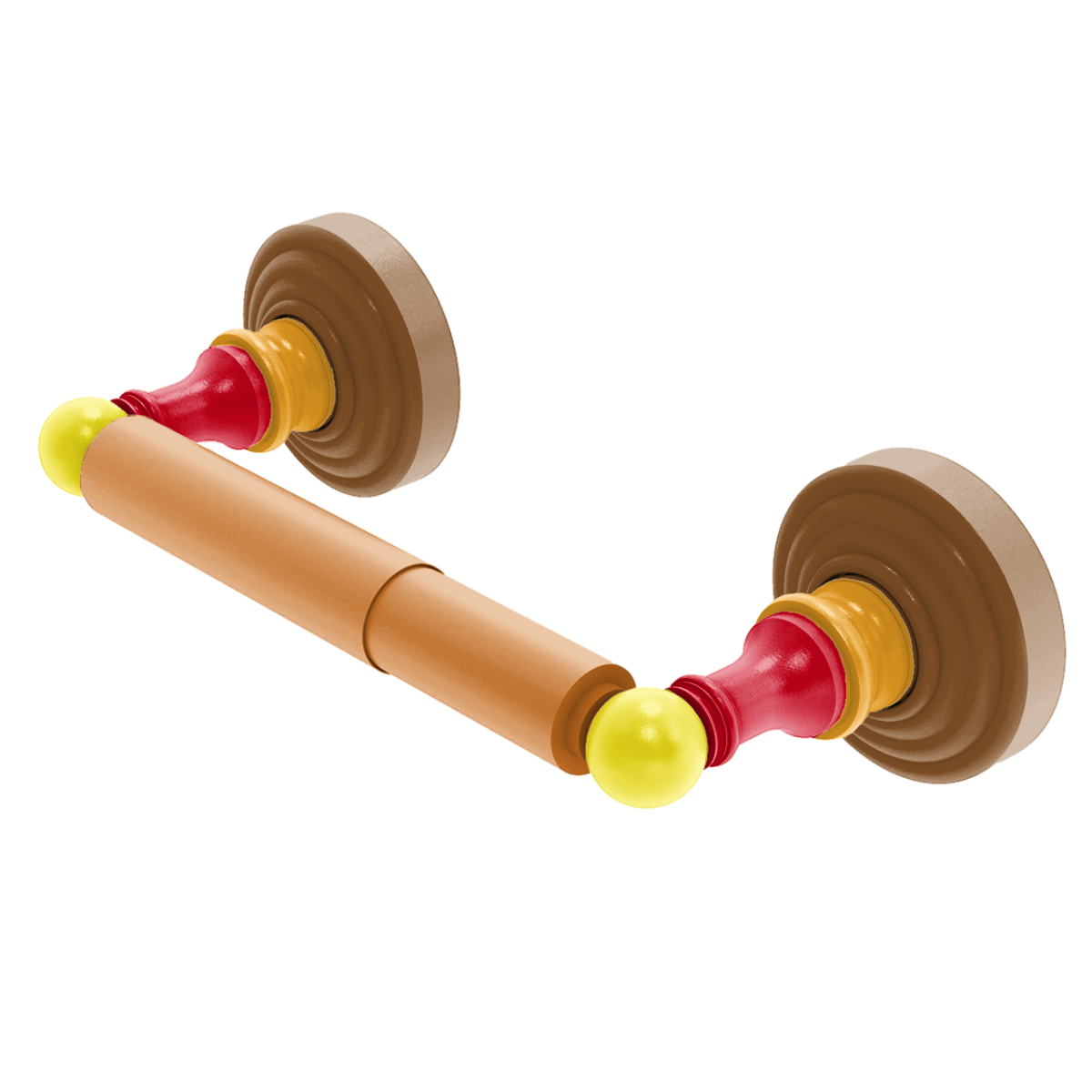 2 Post Toilet Tissue Holder Color Picker